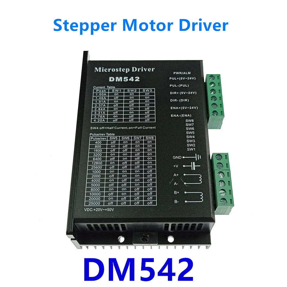 Dm556 Dm542 Digital Stepper Motor Driver For Nema 17 23 34 Series Stepper Motor Cnc Machine 3d ...