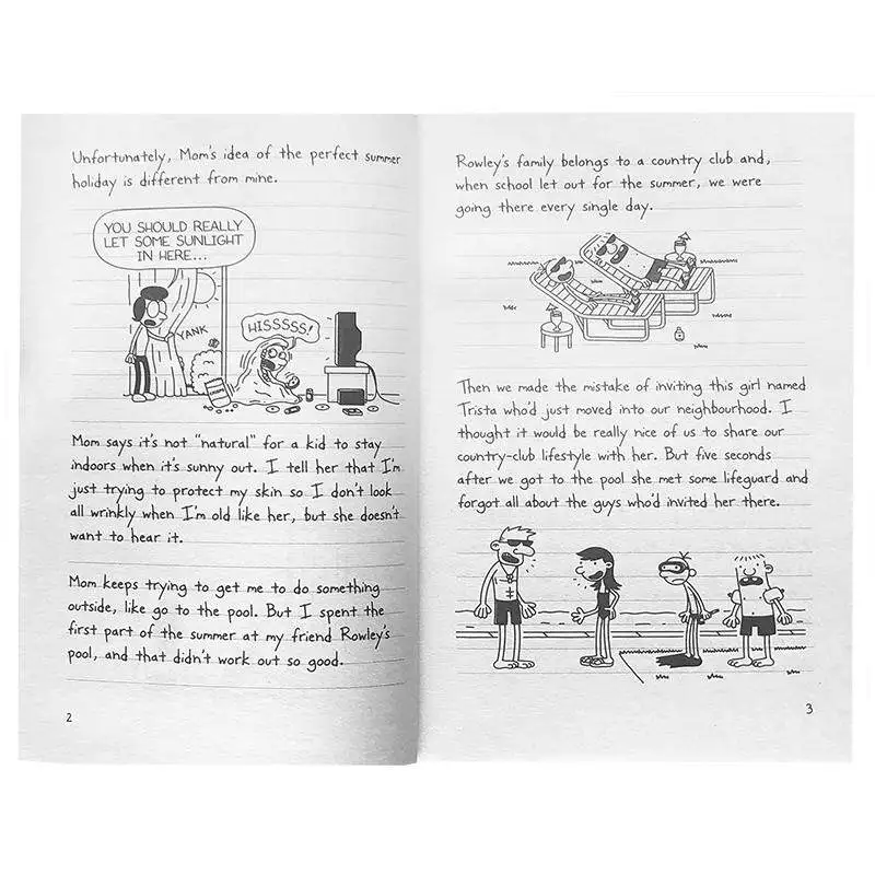 Diary Of A Wimpy Kid Dog Days Book Pages