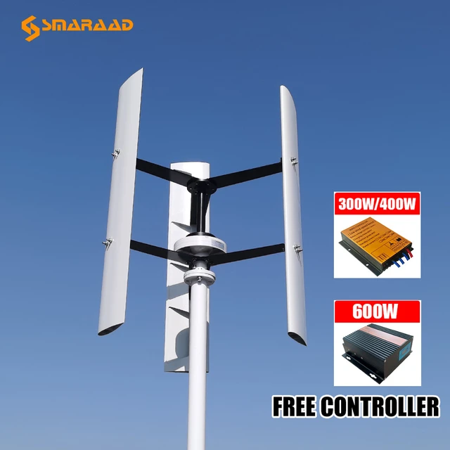 Vertical Axis Wind Turbine Rooftop