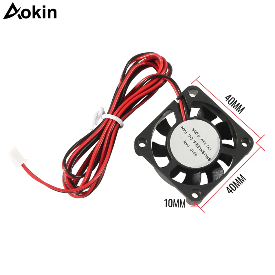 40x40x10mm 4010 fans 12V 24V Brushless DC Fans for heatsink cooler ...
