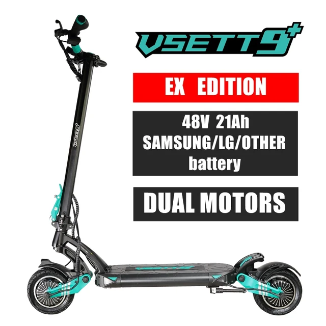 VSETT 9+ 9 PLUS Electric Scooter VSETT9 VSETT9+ Upgraded ZERO 9 Pro ...