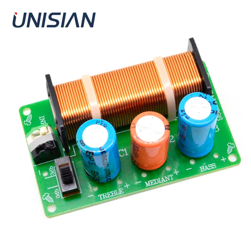Unisian Audio Frequency Divider 3 way Speaker Frequency Divider 120w Unisian Audio Frequency Divider 3 way Speaker Frequency Divider 120w