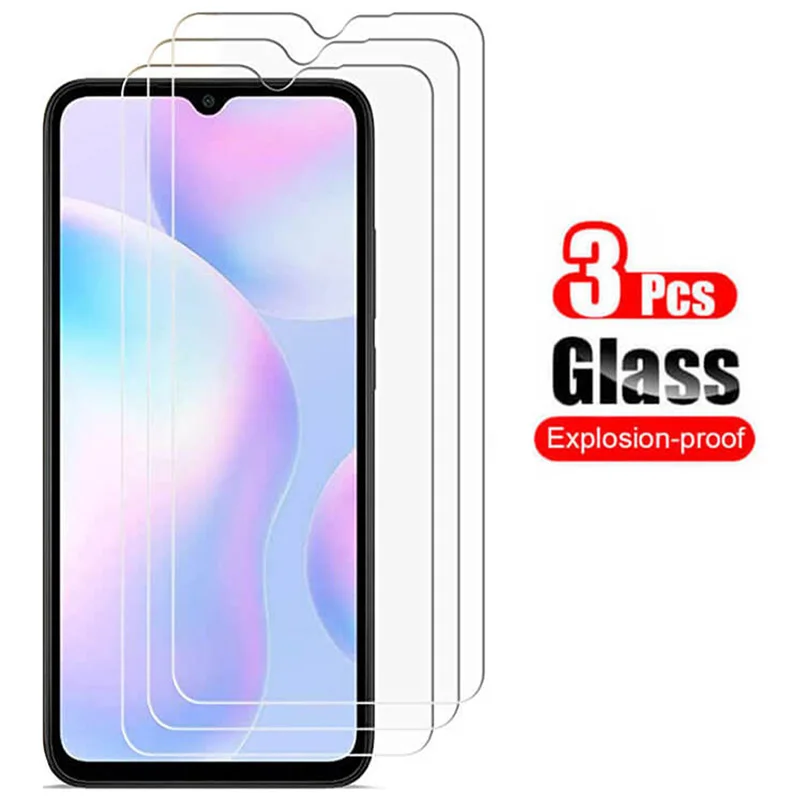 3Pcs-Full-Cover-For-Xiaomi-Redmi-9-9A-9C-Protective-Glass-For-Xiomi ...