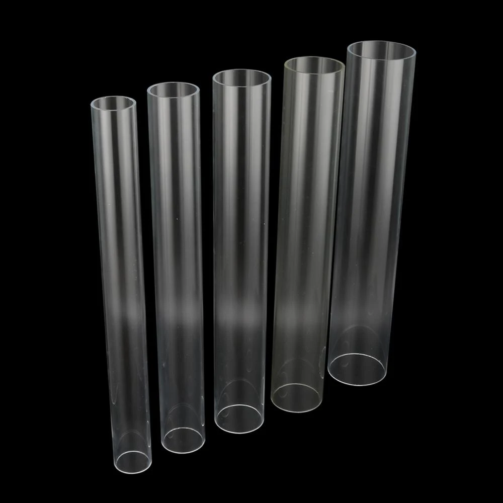 1 Pc 48~50cm Length 50/60/70/75/90mm Highly Transparent Acrylic Pipe ...