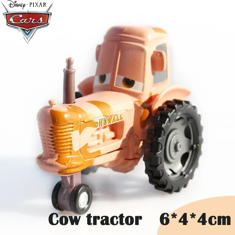 Original-Disney-Pixar-Cars-Chewall-Cow-Tractor-Mini-Metal-Die-Casting ...