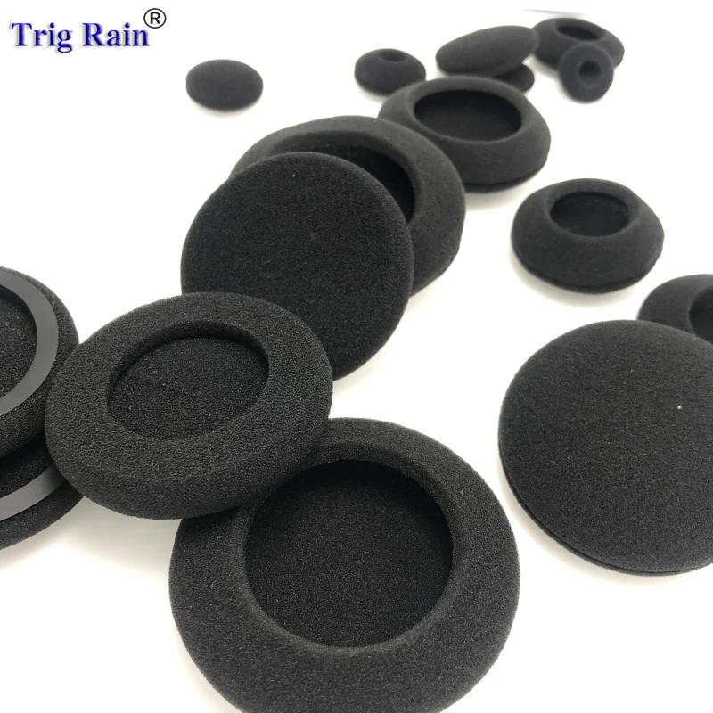 Thickened-Foam-Ear-Pads-For-Headphones-Sponge-Replacement-Cushions ...