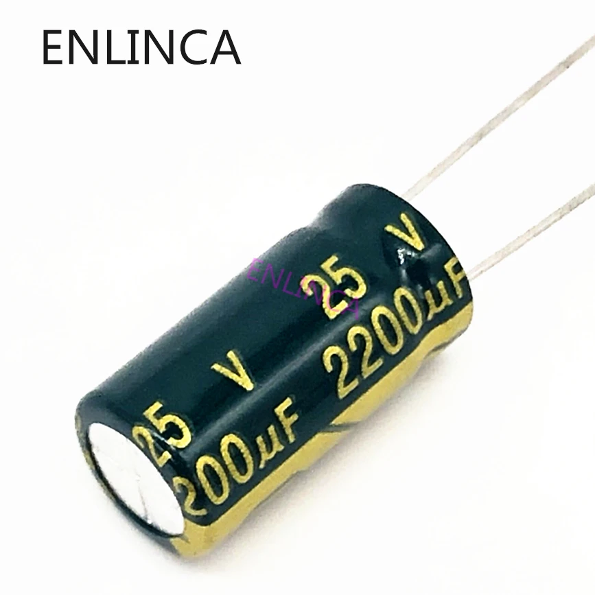 100pcs/lot H203 25v 2200uf 25v2200uf Low Esr/impedance High Frequency ...