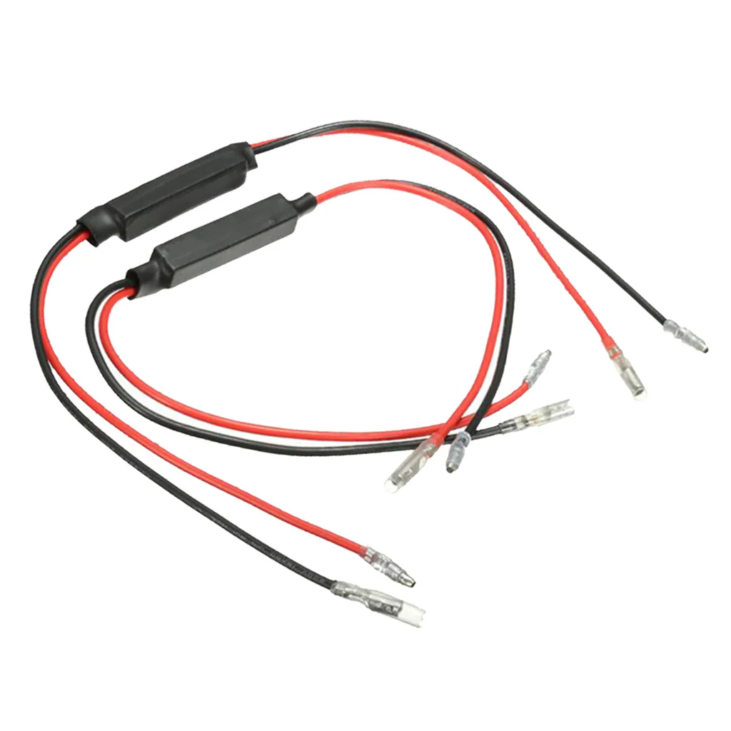 Motorcycle LED Signal Indicator Flasher Relay Resistors 21W Dual Side ...