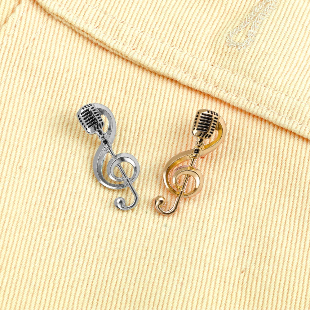 Music Brooches Pins | Pin Badge Enamel Music | Music Note Brooch Pins ...