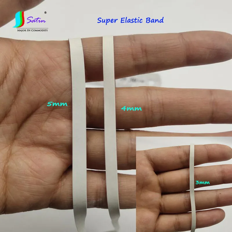 Caucho Blanco Bandas Elásticas | Elastic Rubber Band Wholesale - 40m ...