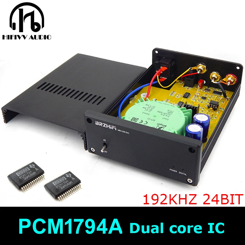 AUDIO Dual PCM1794 HiFi DAC Optical Coaxial 24bit PCM1794A DAC OPA1612 ...
