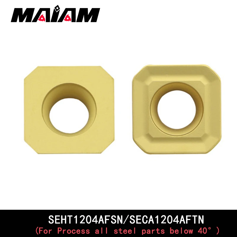 Insertos secos SEHT SECA1204 SEHT1204 SECA1204AFTN SEHT1204AFSN inserto ...