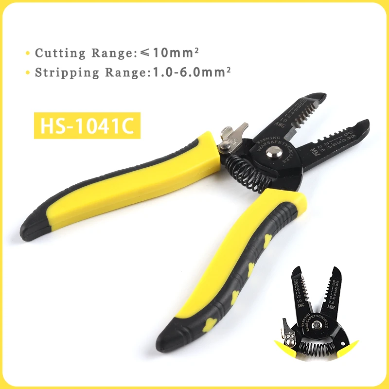 Wire Stripper Multifunctional Stripping wire cable cutter tool Crimper ...