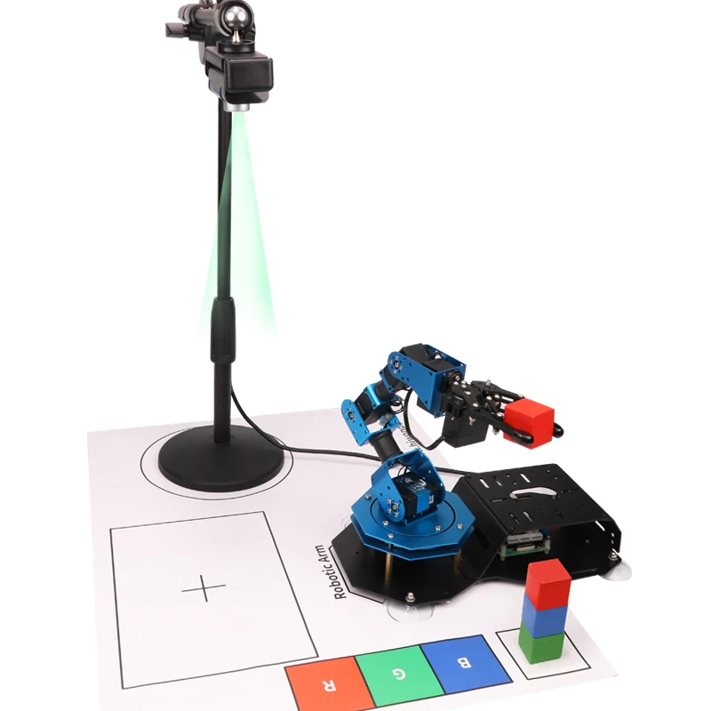 Raspberry Pi 4th Generation B-Type Robotic Arm Armpi Remote Control Ai ...