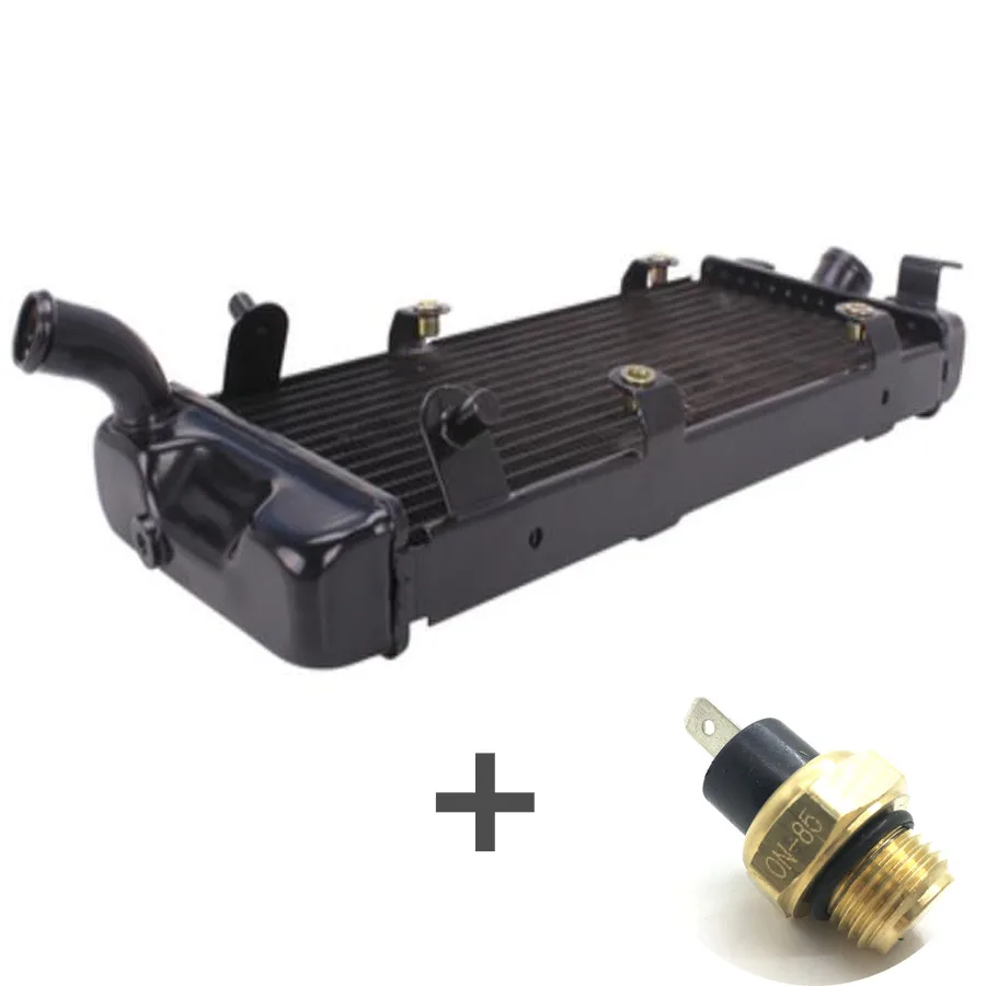 Radiador-de-tanque-de-agua-para-motocicleta-enfriador-con-Sensor-para ...