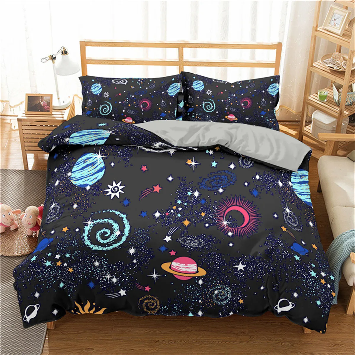 Planets Space Comforter Set