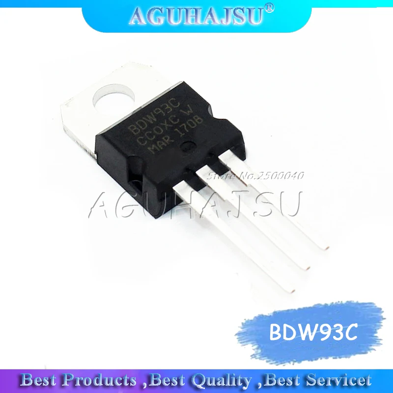 10PCS BDW93C TO 220 BDW93 TO220|npn transistor|12 v10 pcs - AliExpress