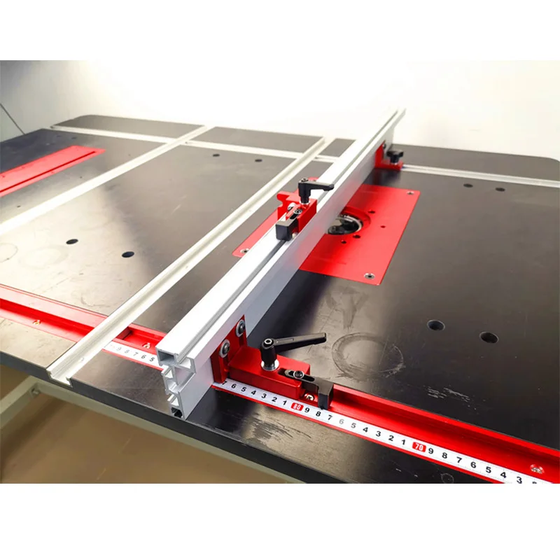 Aluminium 75mm Height Miter Track T-track Stop Sliding Brackets Miter ...