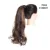 Synthetic Clip In Ponytail Hair Extension Wig Straight Kinky Curly Long ...