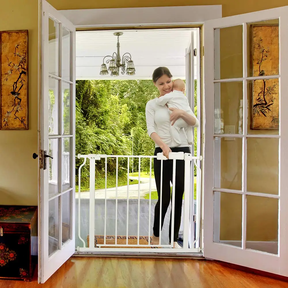 New-Children-Safety-Gate-Baby-Protection-Security-Stairs-Door-For-kids ...