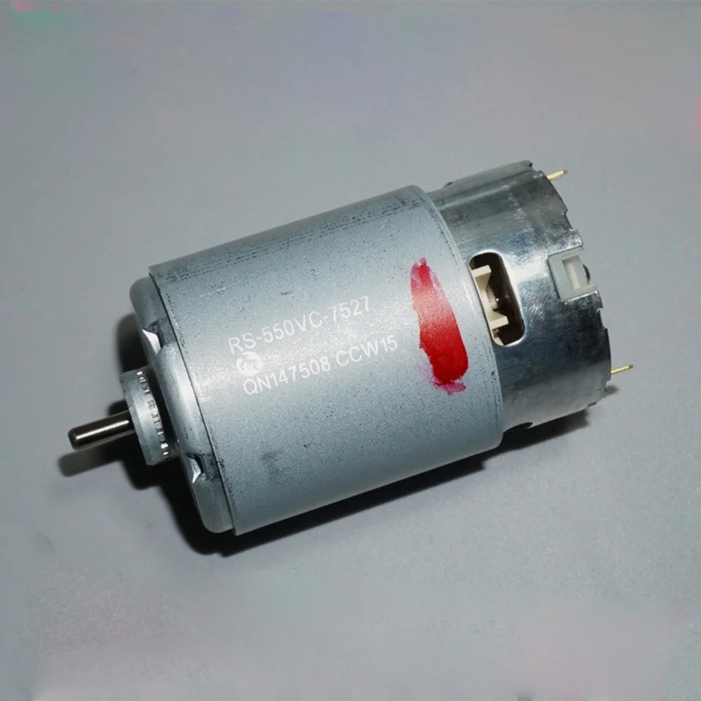 Motor de RS 550VC 7527 MABUCHI DC, 5V, 6V, 7,3, 9V, 12V, 14V, 19800RPM ...