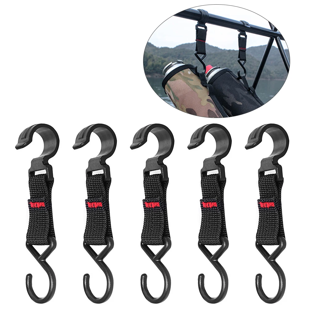 Outdoor Camping Moveable Storage Hook Detachable Hanging Hook S-shaped ...