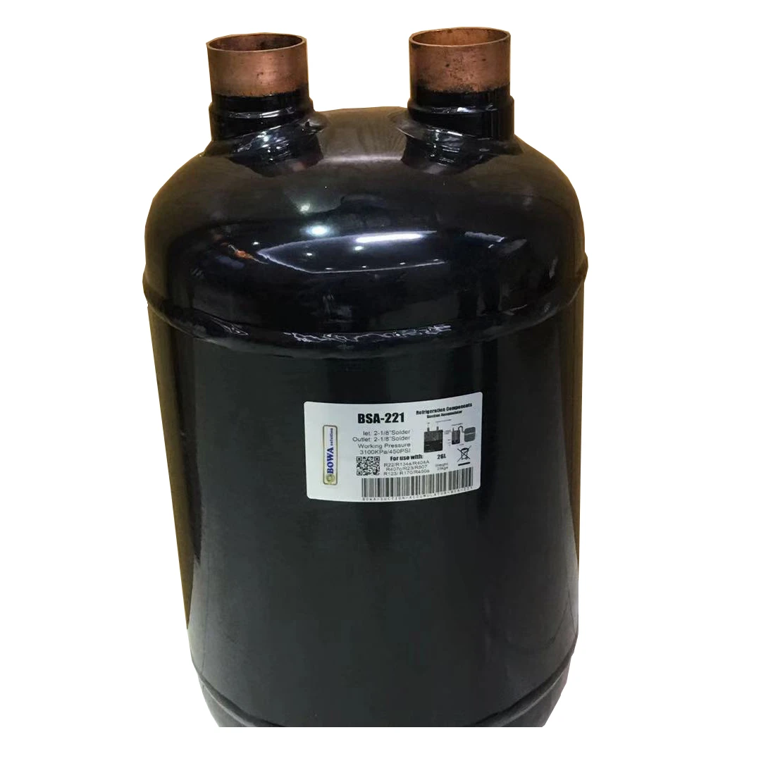 26L suction accumulator with 2 1/8" connection tube is great choice for ...