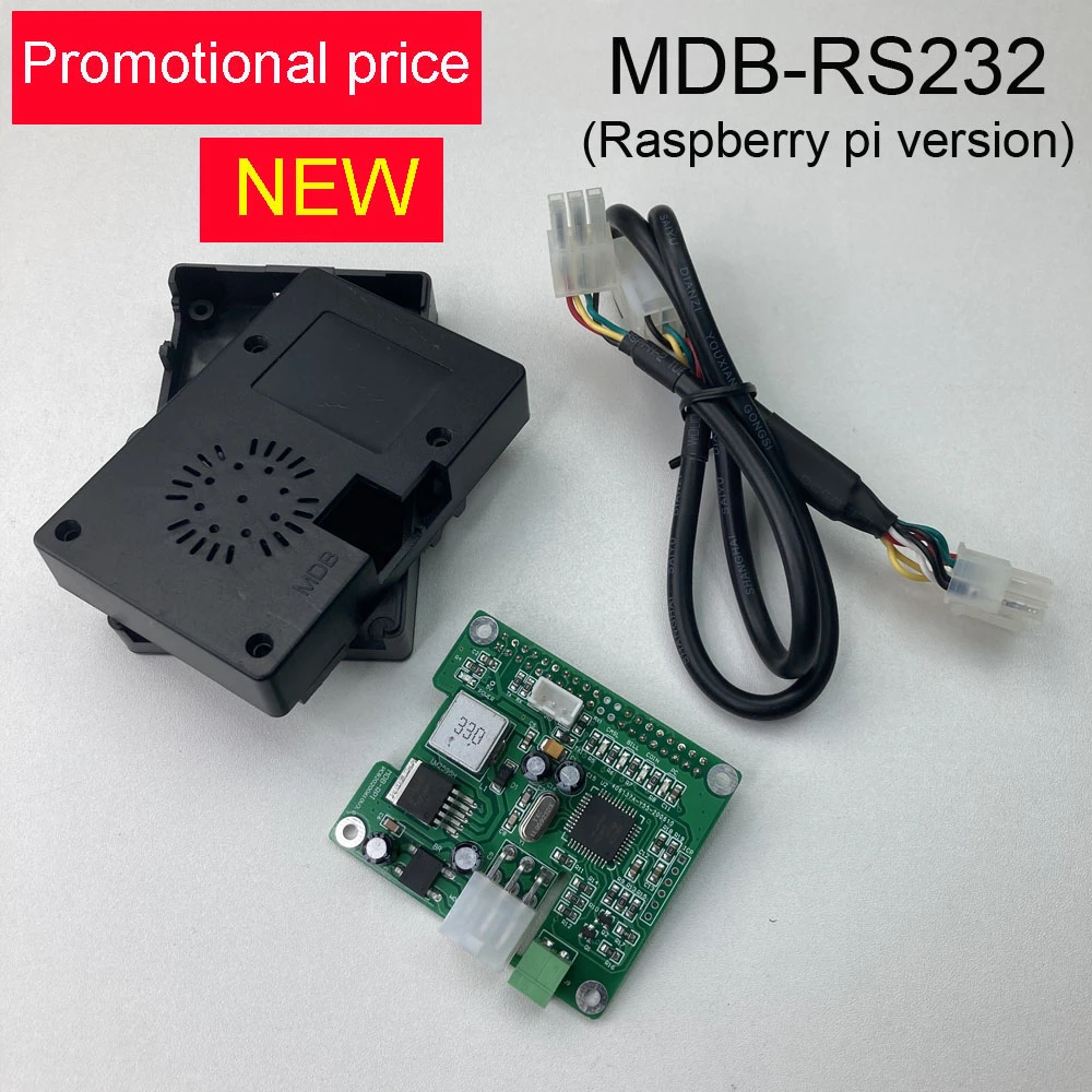 New 2020 Raspberry pi version MDB RS232 device to convert the MDB coin ...