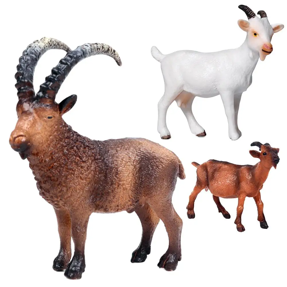 Farm-Goat-Sheep-Simulation-Animal-Model-Fugurine-Toy-Craft-Table ...