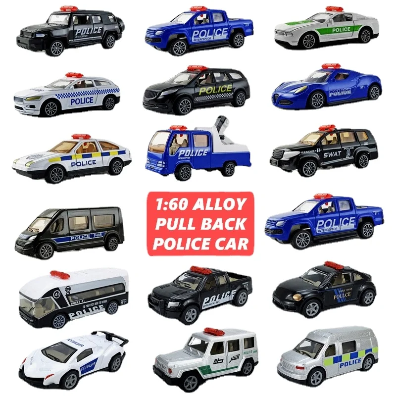 6-Pieces-Set-1-60-Alloy-Pull-Back-Police-Rescue-Toy-Car-Model-Racing ...