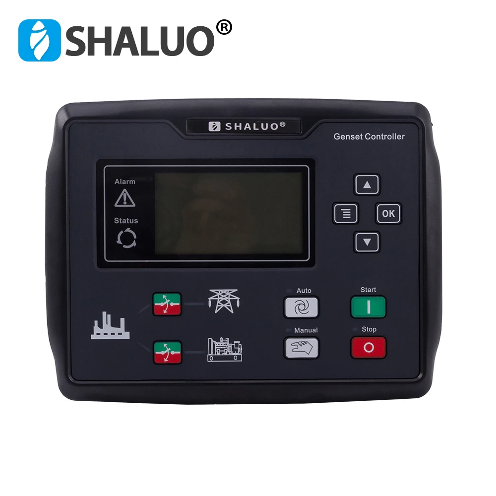 6120U AMF Diesel Generator Controller Module LCD Auto Start Generator ...