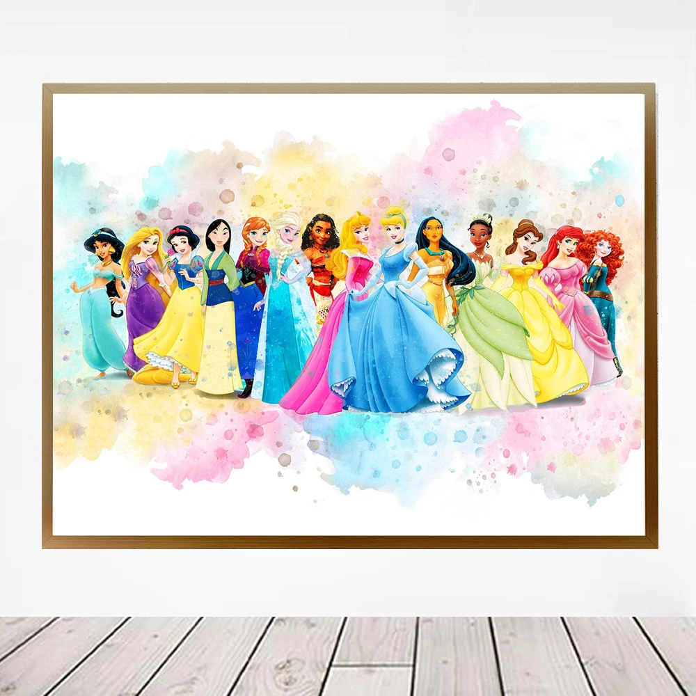 Disney Princess Painting Disney Princess Painting