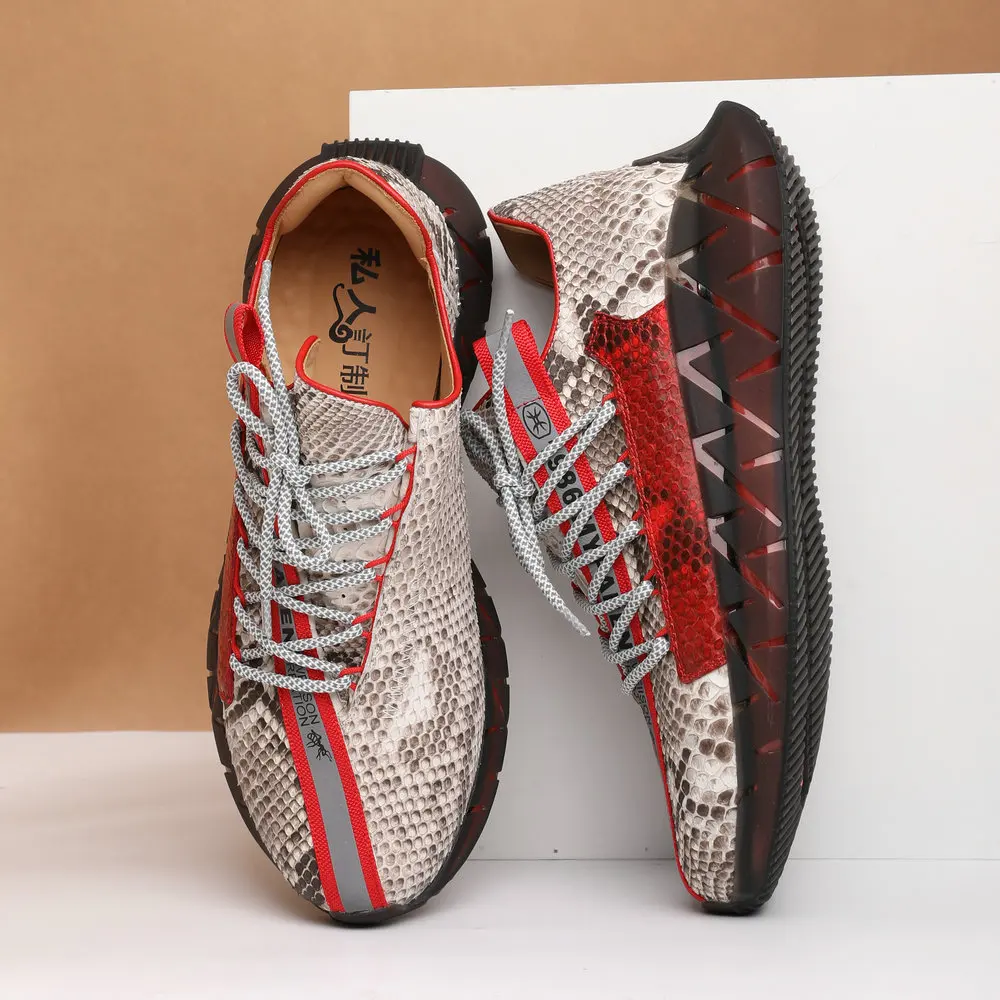 Python-leather-shoes-men-s-sports-casual-shoes-non-slip-rubber-foam ...