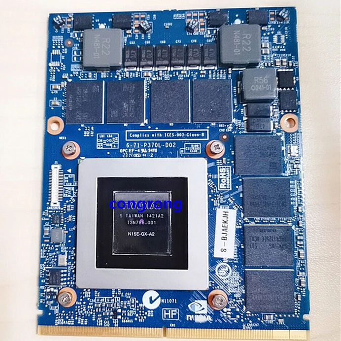 GTX-870M-GTX870M-3G-Video-CARD-For-LAPTOP-Clevo-P375SM-P157SM-P151SM ...