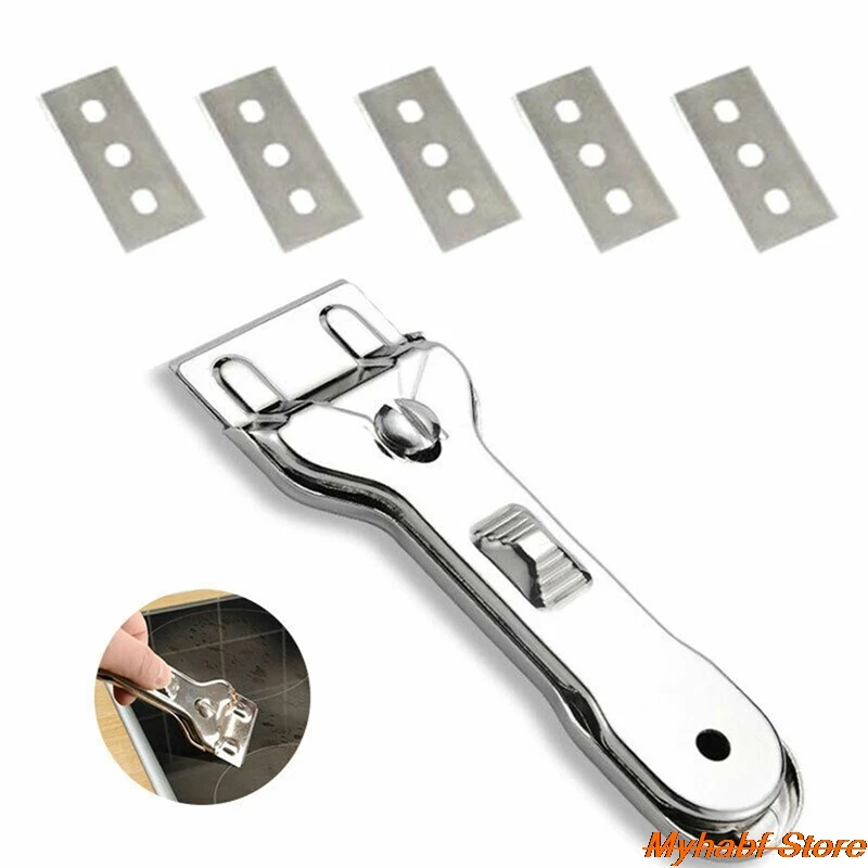 Multifunction-Glass-Ceramic-Hob-Scraper-Cleaner-Remover-with-Blades-for ...