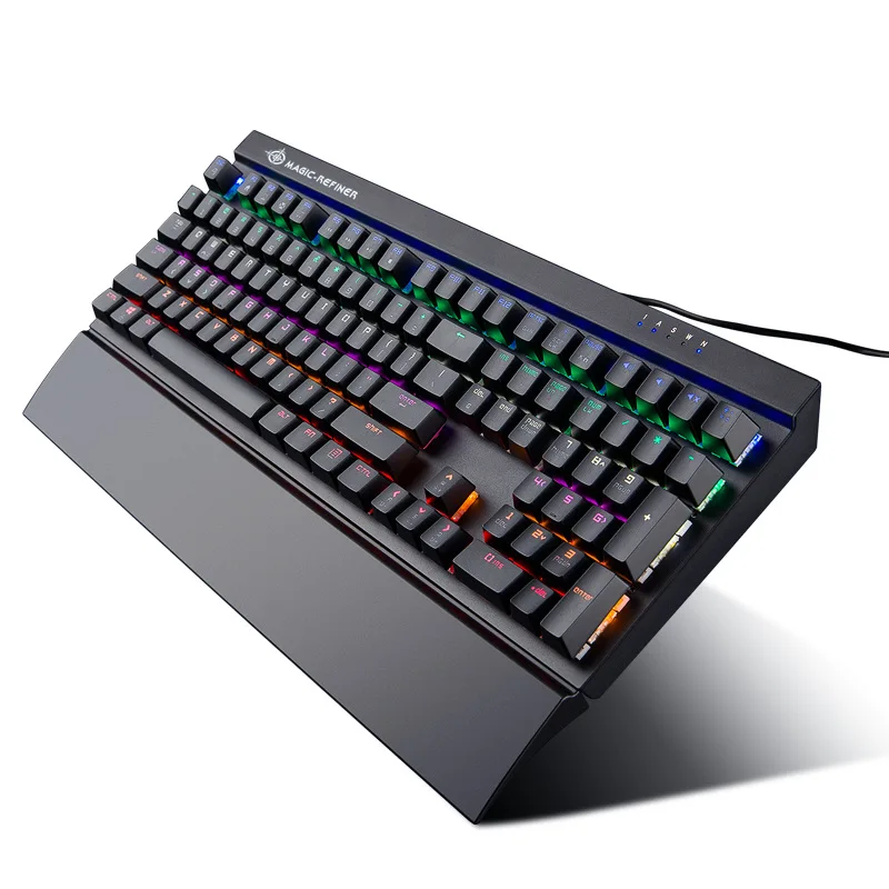 Magic Refining the MK15 RGB True Mechanical Keyboard Office with Wrist ...