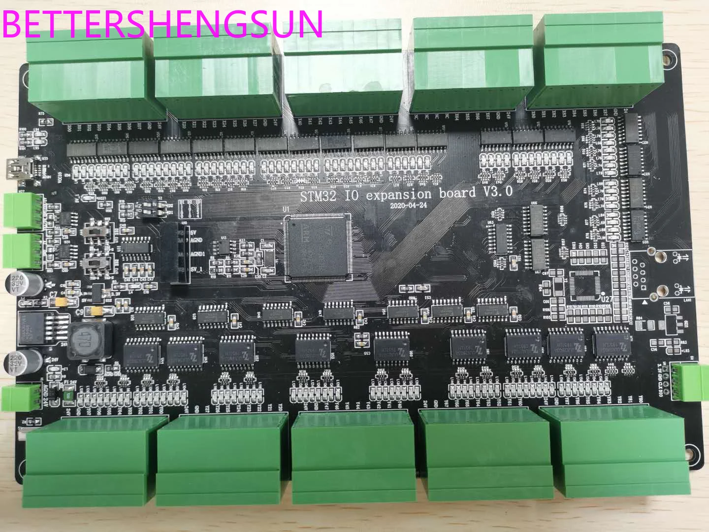 STM32 IO 확장/485/232/TTL 직렬 포트/80 입력/64 출력/6 모터 인터페이스|ABS 센서| - AliExpress
