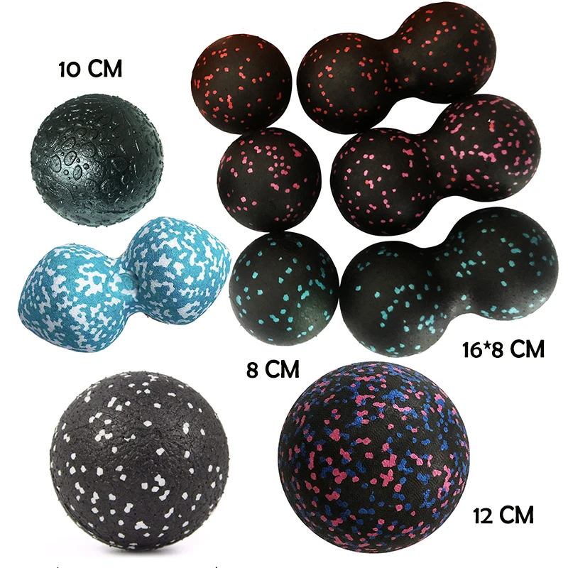 Fitness-Ball-High-Density-EPP-Peanut-Massage-Ball-Lightweight-Back-Neck ...