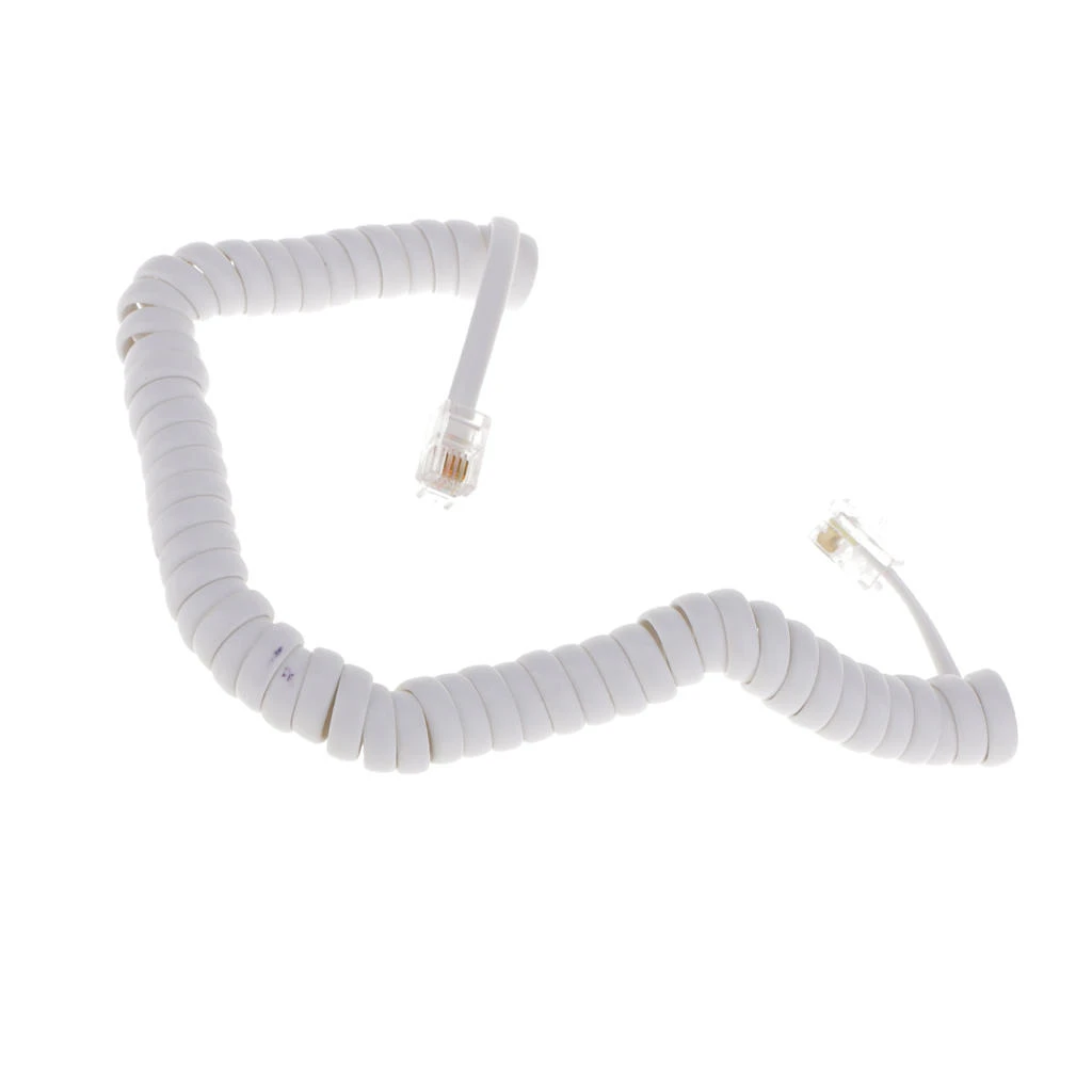 Kabel Telepon Spiral Kabel Gagang Telpon Spiral Panjang