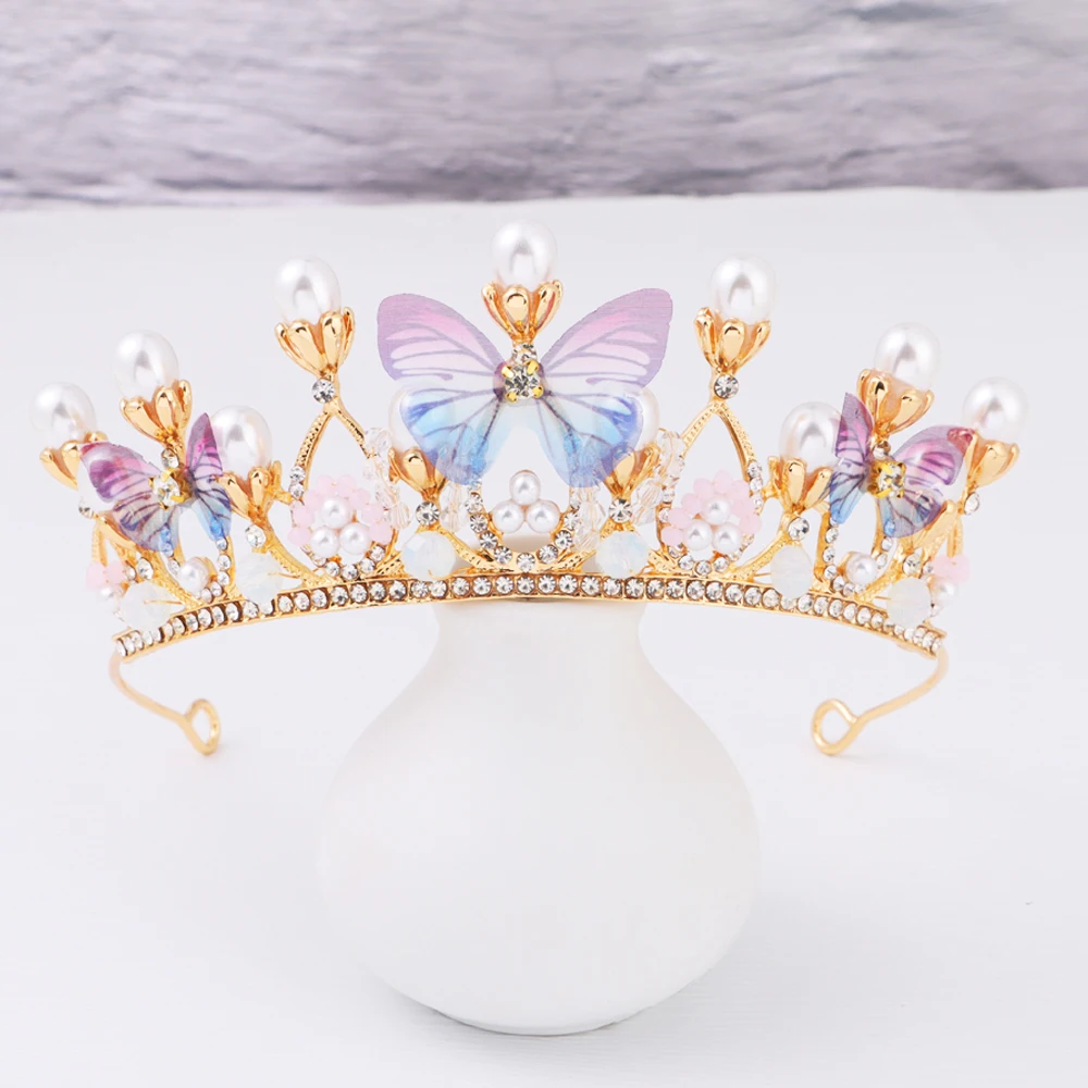 Corona-de-princesa-de-cristal-a-la-moda-Tiara-de-diamantes-de-imitaci-n ...