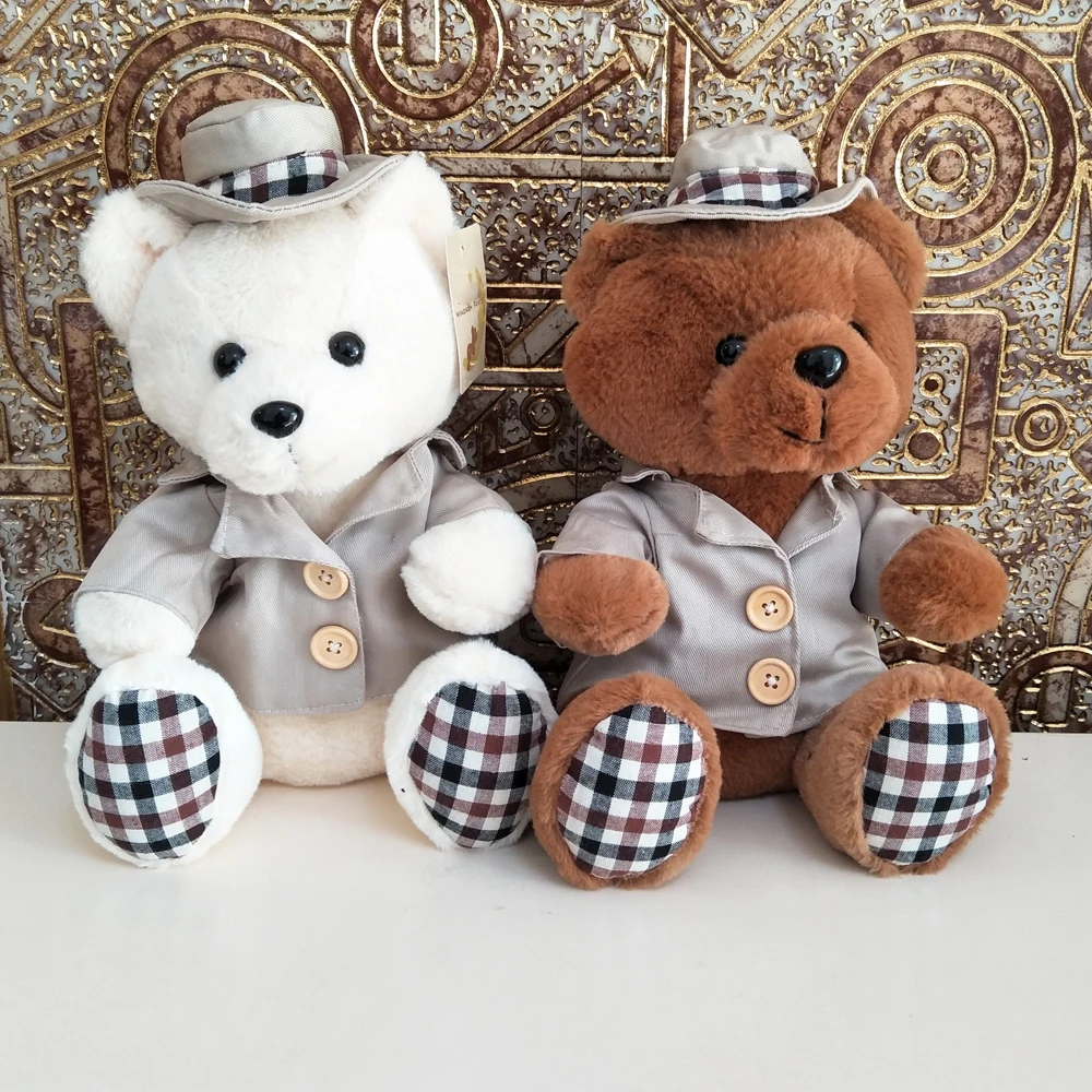 Plaid Plush Bear Stuffed Animals & Plushies Toys etna.com.pe