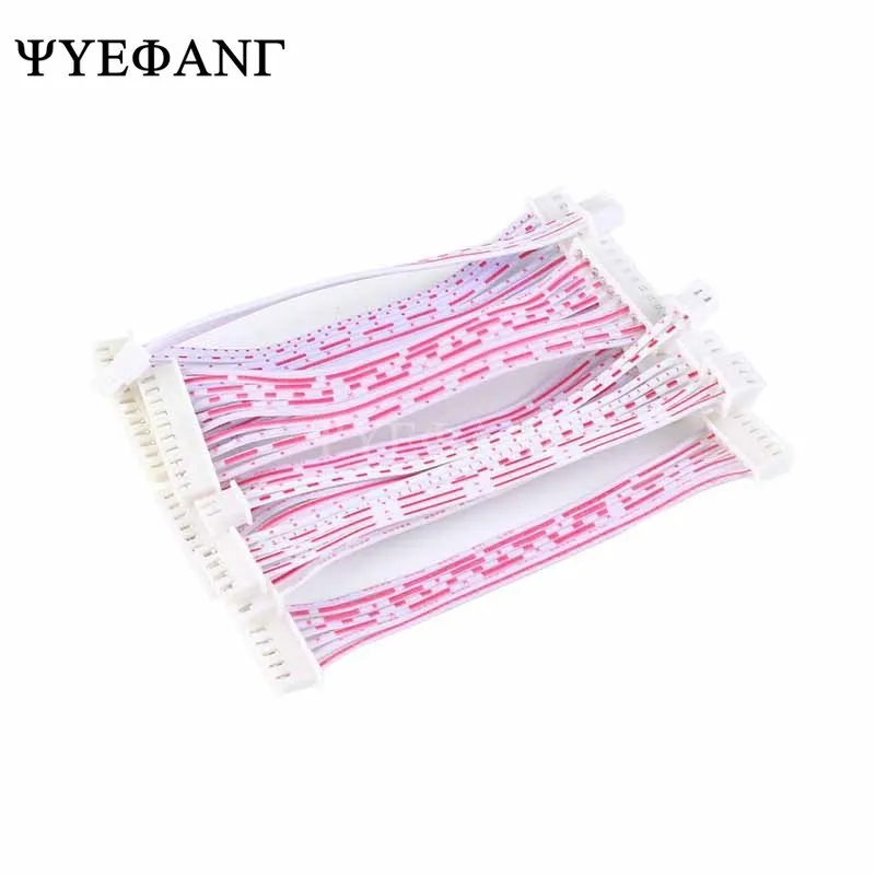 10pcs-lot-10cm-XH-red-white-ribbon-cable-dual-head-same-direction-XH2 ...