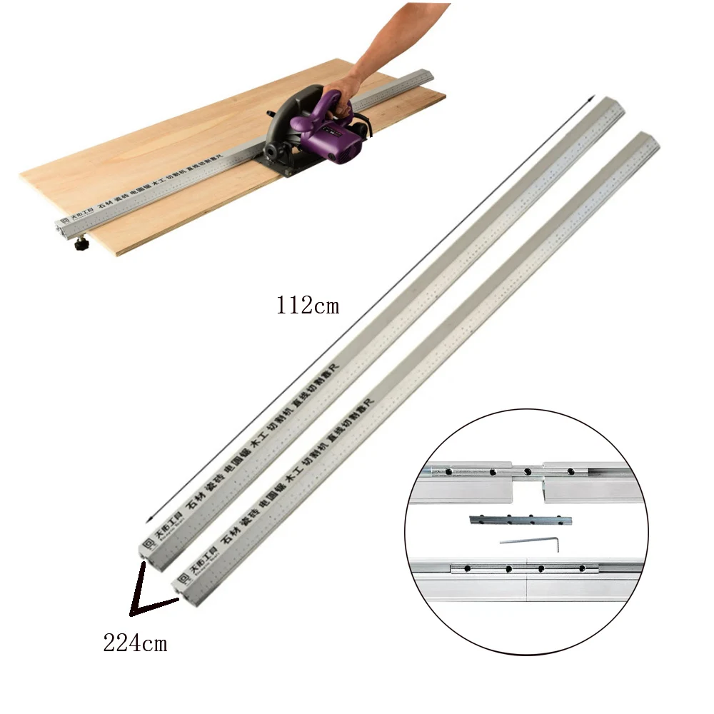 2023-Electric-Circular-Saw-Cutting-Machine-Guide-Foot-Ruler-Guide-3in-1 ...