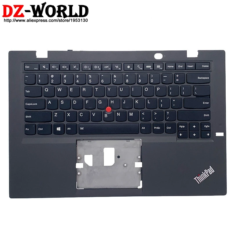 New-Original-US-English-Backlit-Keyboard-With-Palmrest-Upper-Case-for ...