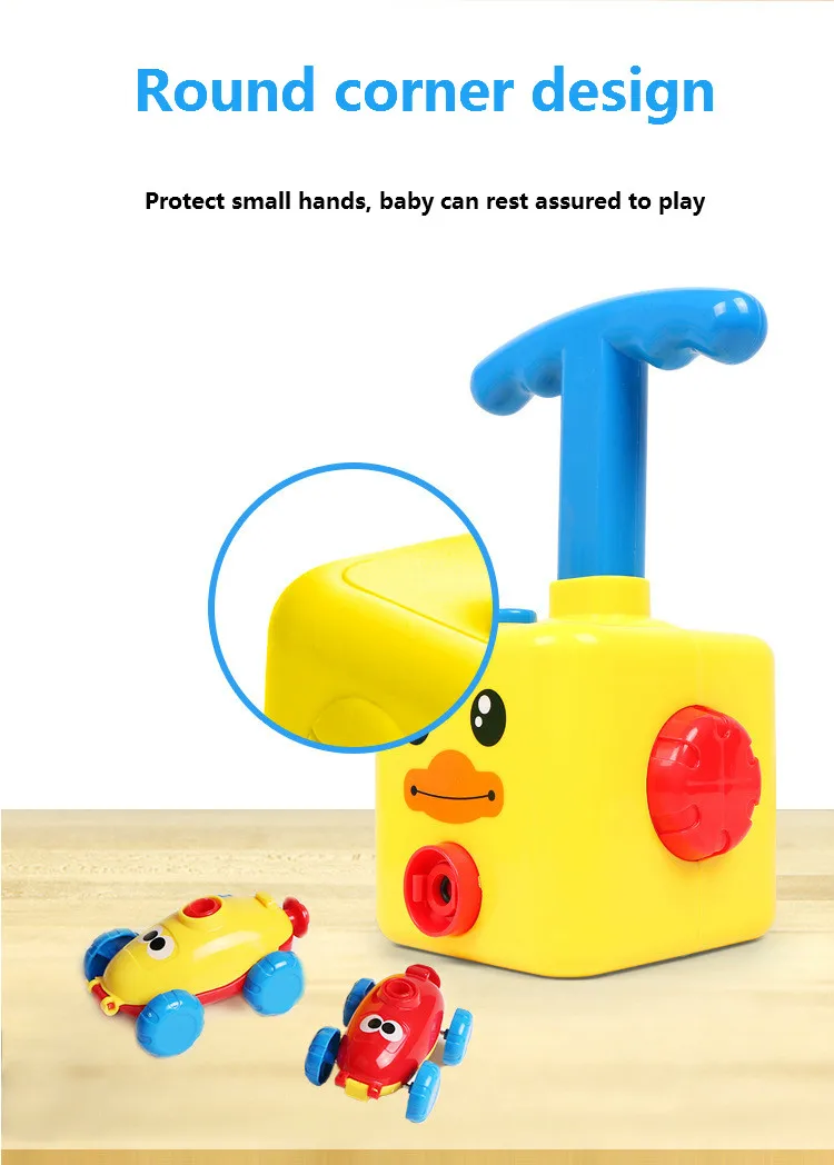 Toys & Games Power Balloon Launch Tower Puzzle Fun Education Inertia ...