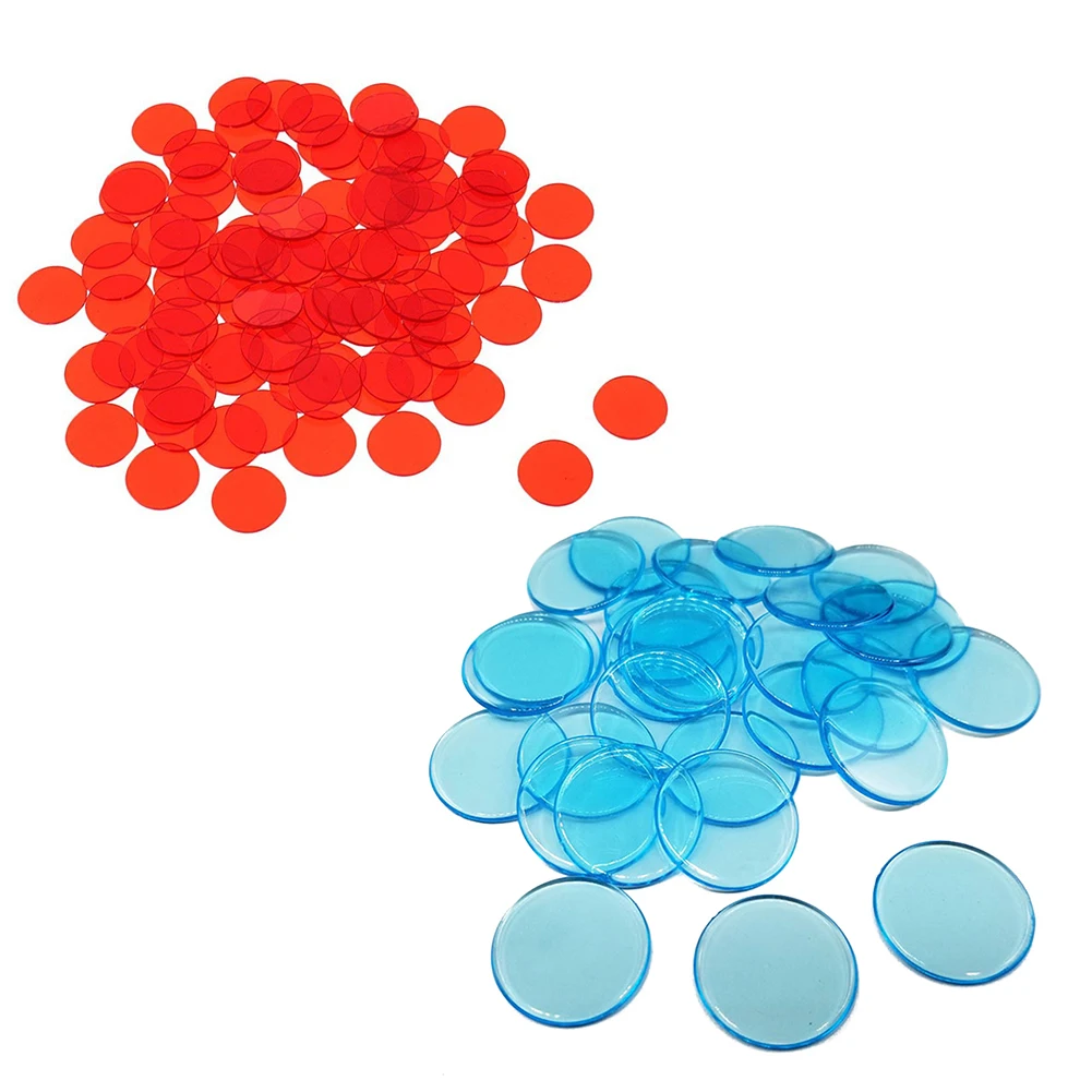 Red Bingo Chips Number