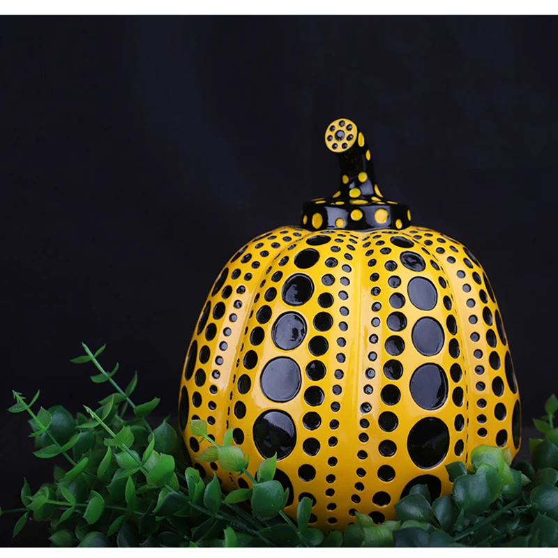 Yayoi Kusama Polka Dot Pumpkin Dot Obsession Modern Sculpture Polka Dot ...