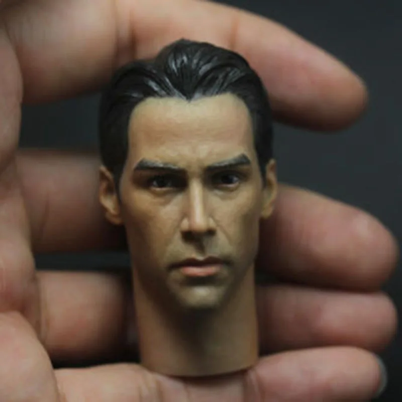 1-6-Keanu-Reeves-Head-Sculpt-Model-PVC-Male-Head-Carving-with-Neck-Fit ...