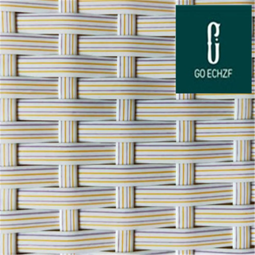 500G-white-stripes-gradient-imitation-flat-synthetic-rattan-weaving-raw ...