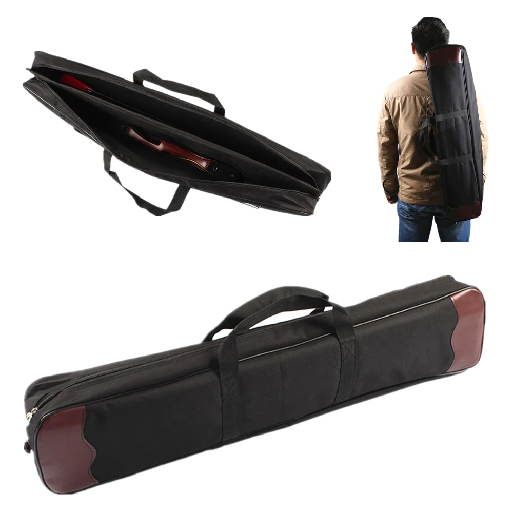 Archery Recurve Bow Case Arrow Carrier Cover Storage Handbag Hunting ...